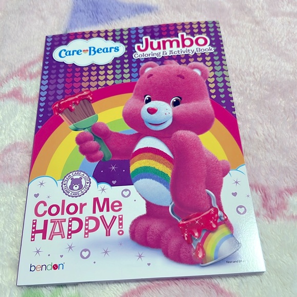 Care Bears | Other | Care Bears Jumbo Coloring Book | Poshmark